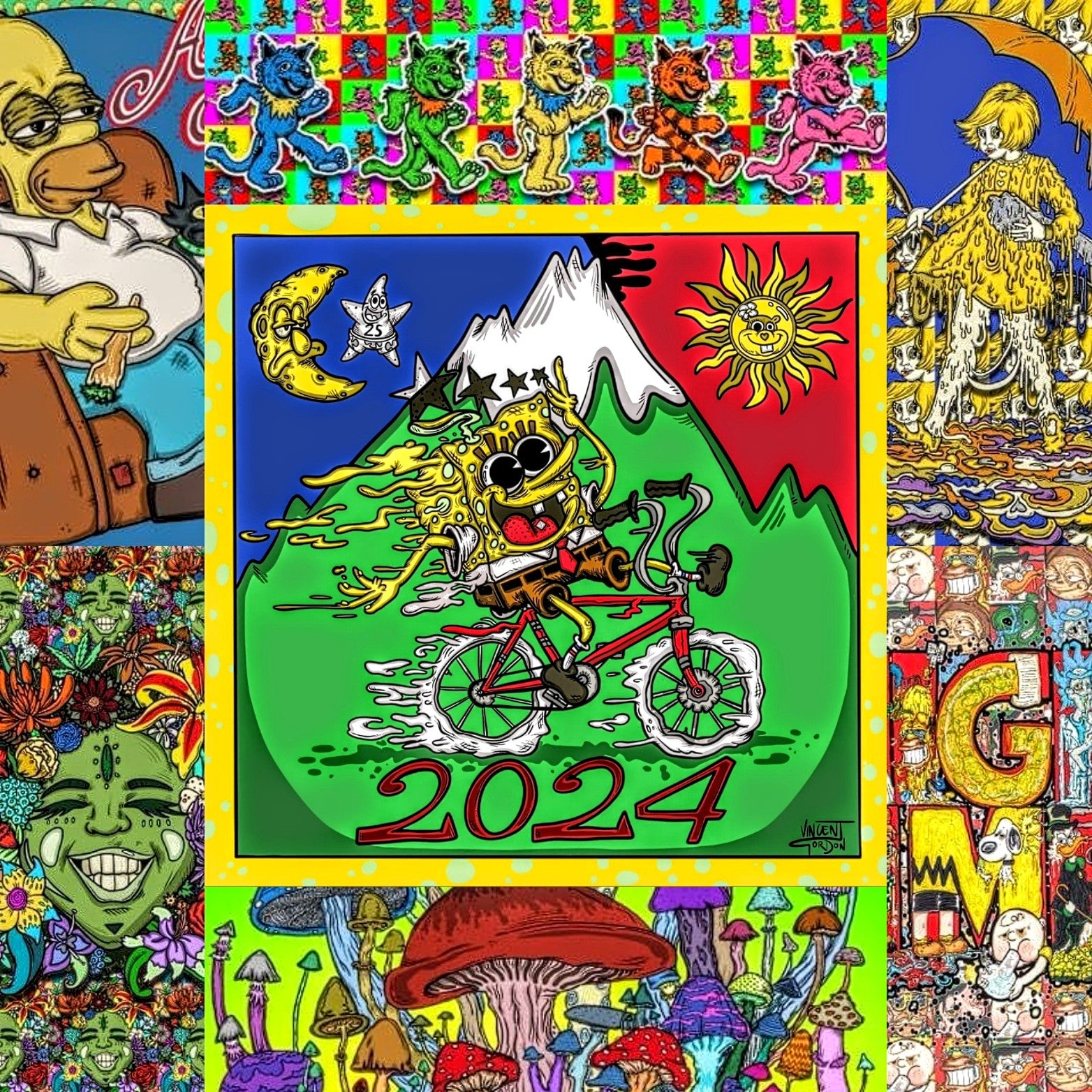 Vincent Gordon Blotter Drop Bundle – Decadent Art Gallery