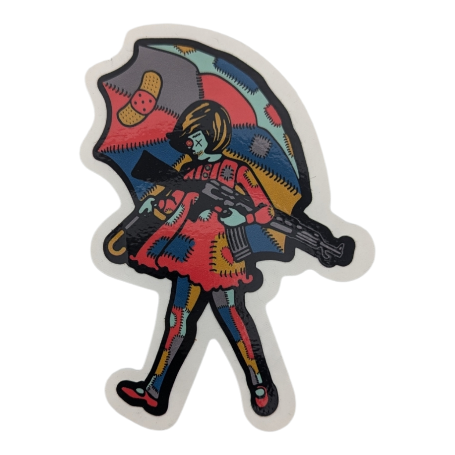 Slinger x Muller Assault Girl Sticker – Decadent Art Gallery